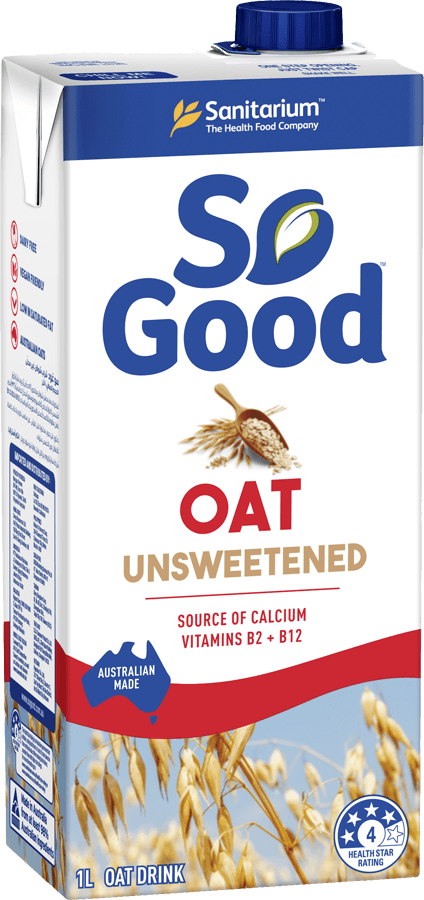 (Buy 3) So Good Oat Unsweetened 1 liter – Nguan Seng (1990) Sdn Bhd